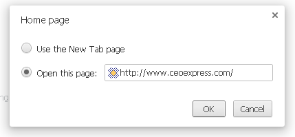 Homepage Instructions